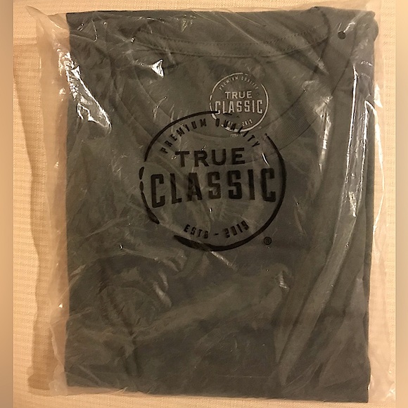 Shirts | Mens Dark Grey True Classic Tshirt | Poshmark